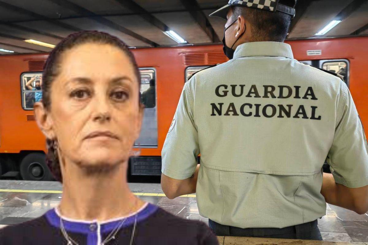 ¡ya No Hay Complot Sheinbaum Anuncia Que La Gn Se Va Del Metro